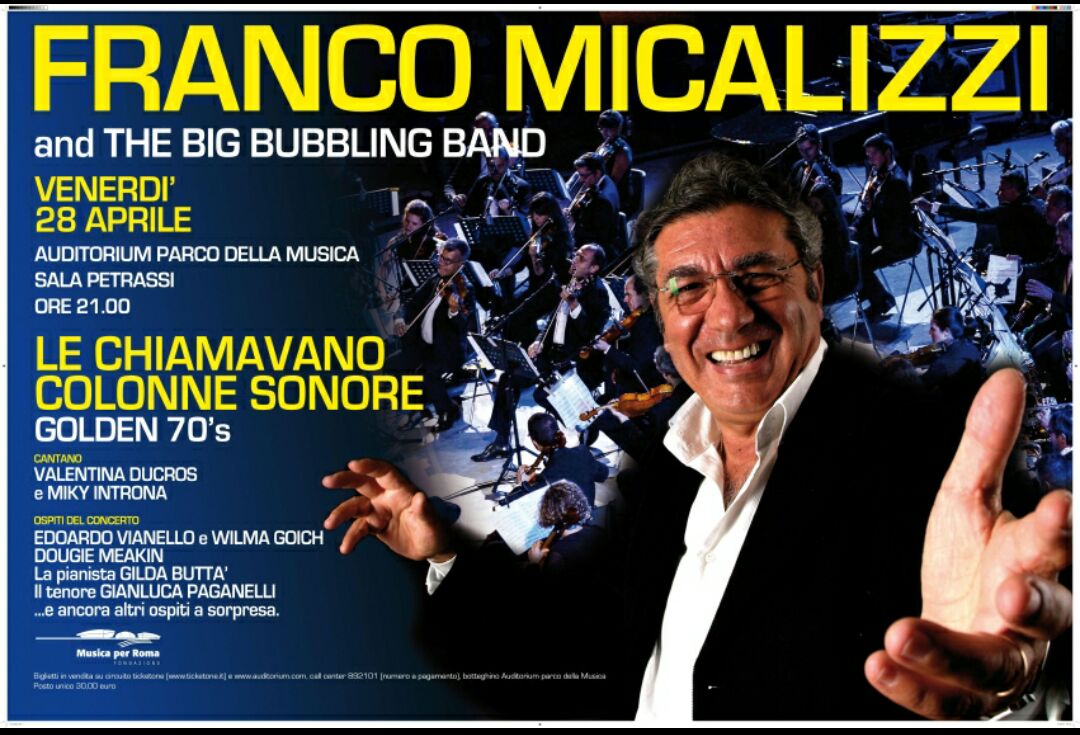 Franco Micalizzi in concerto all’Auditorium Parco della musica – Mondo ...